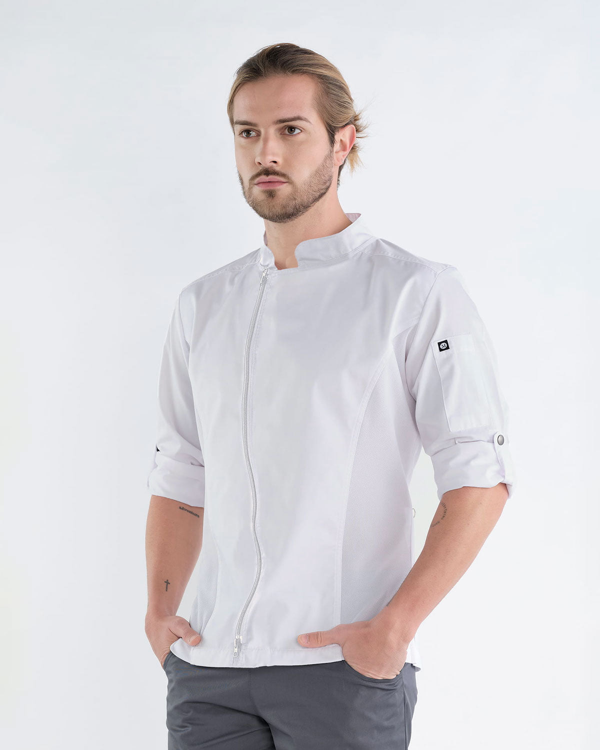 Men's Bond White Jacket